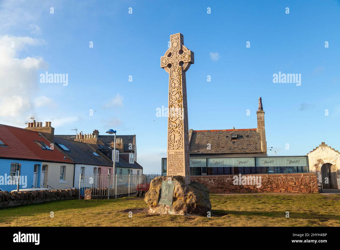 Scottish celtic cross hi-res stock photography and images - Alamy