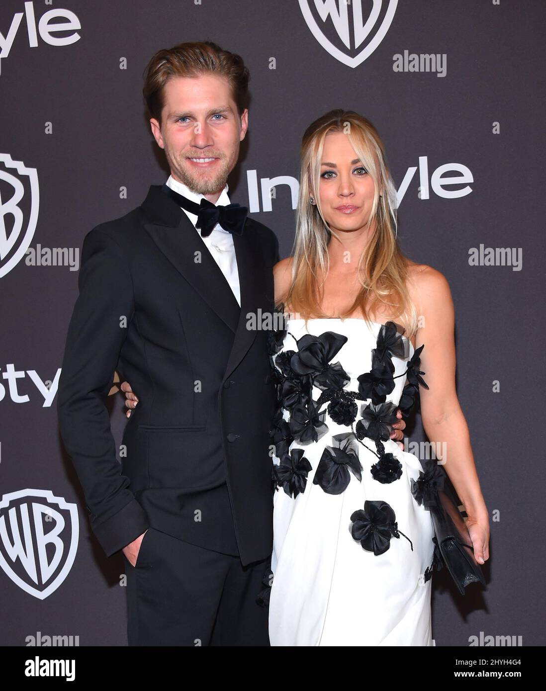Kaley Cuoco and Karl Cook at the 20th Annual InStyle and Warner Bros ...