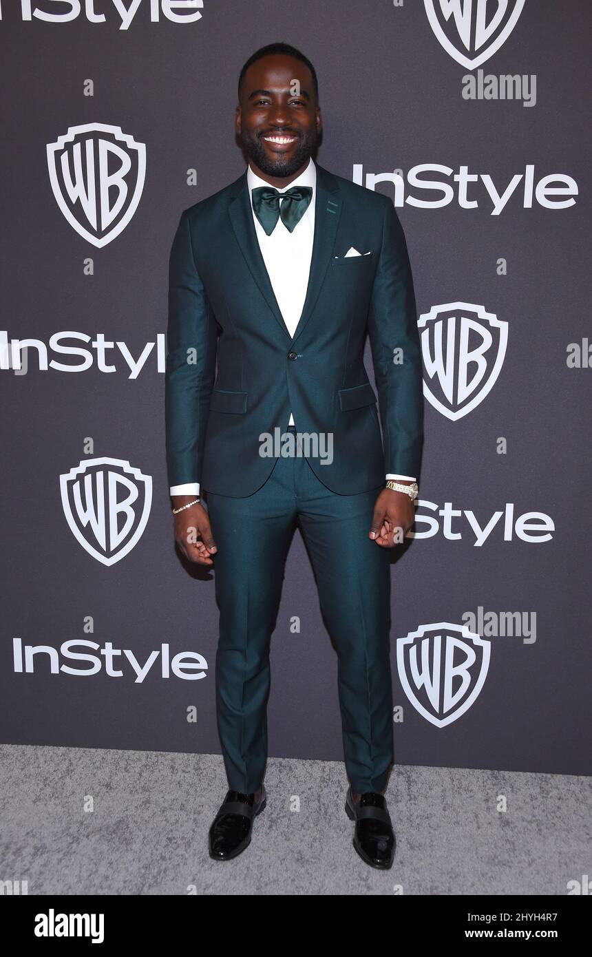 Shamier Anderson at the 20th Annual InStyle and Warner Bros. Golden ...