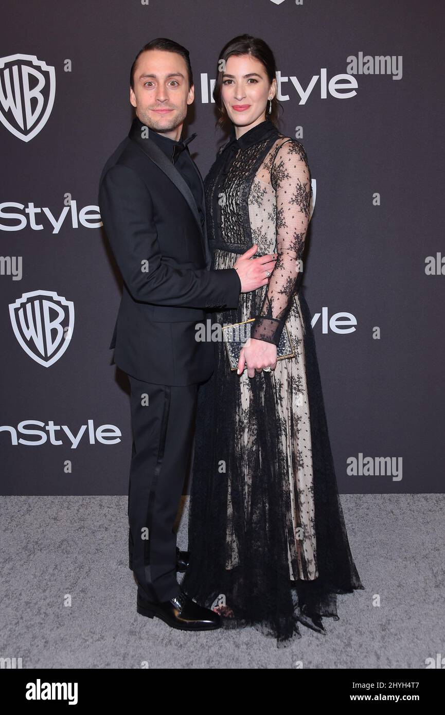Kieran Culkin and Jazz Charton at the 20th Annual InStyle and Warner ...