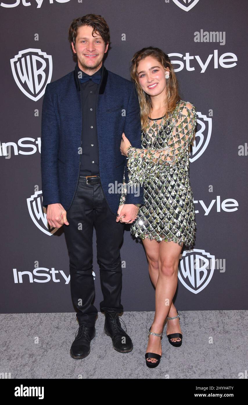 Brett Dier and Haley Lu Richardson at the 20th Annual InStyle and ...