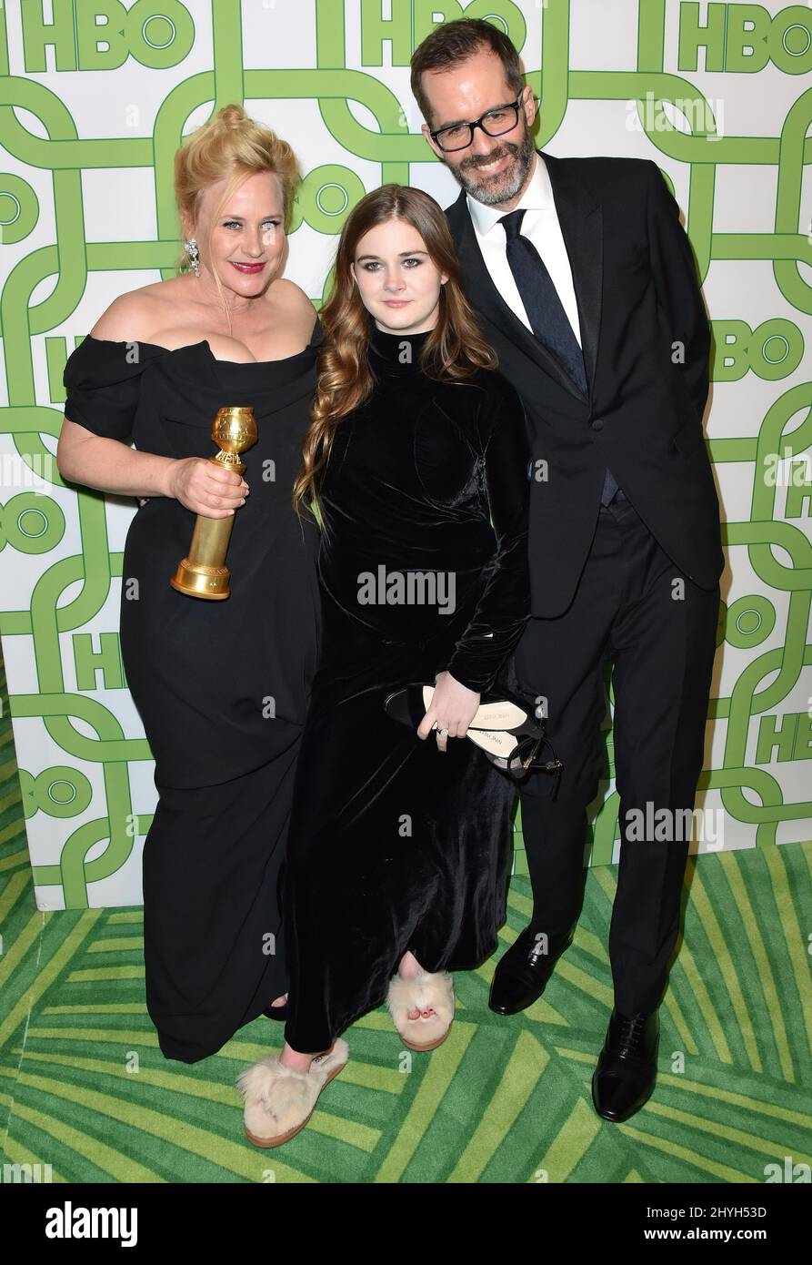Patricia Arquette at the HBO Post Golden Globes party held at the ...