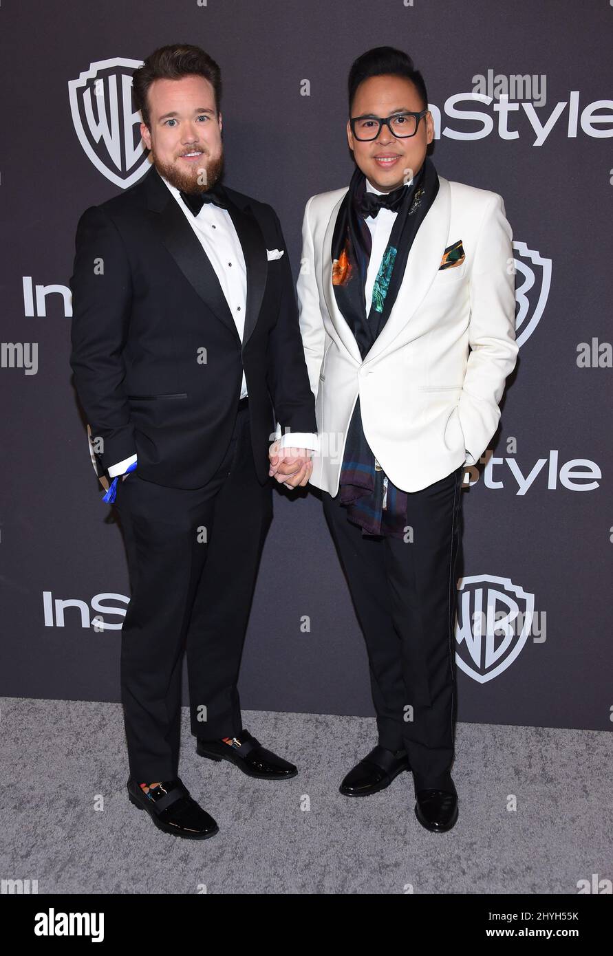 Zeke Smith and Nico Santos at the 20th Annual InStyle and Warner Bros ...