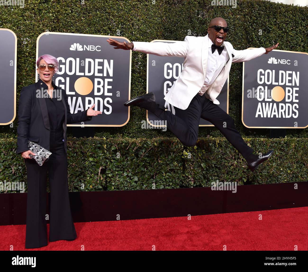 Terry Crews attending the 76th Annual Golden Globe Awards held at the ...