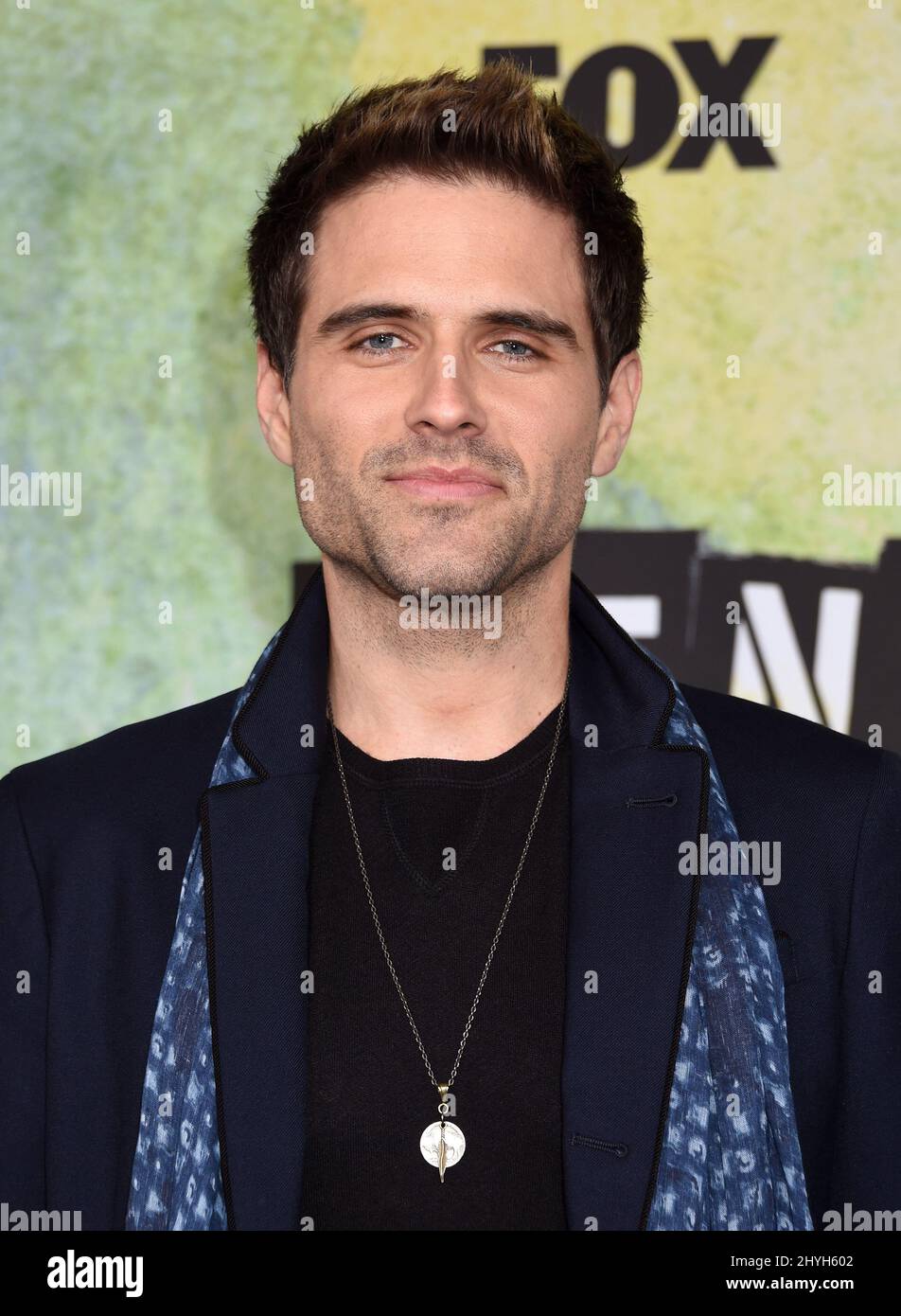 Brennin Hunt arrives at the 'Rent: Live' TV show photocall held on the ...