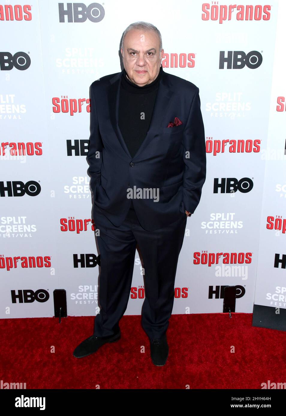 Vincent Curatola attending The Sopranos 20th Anniversary Red Carpet ...