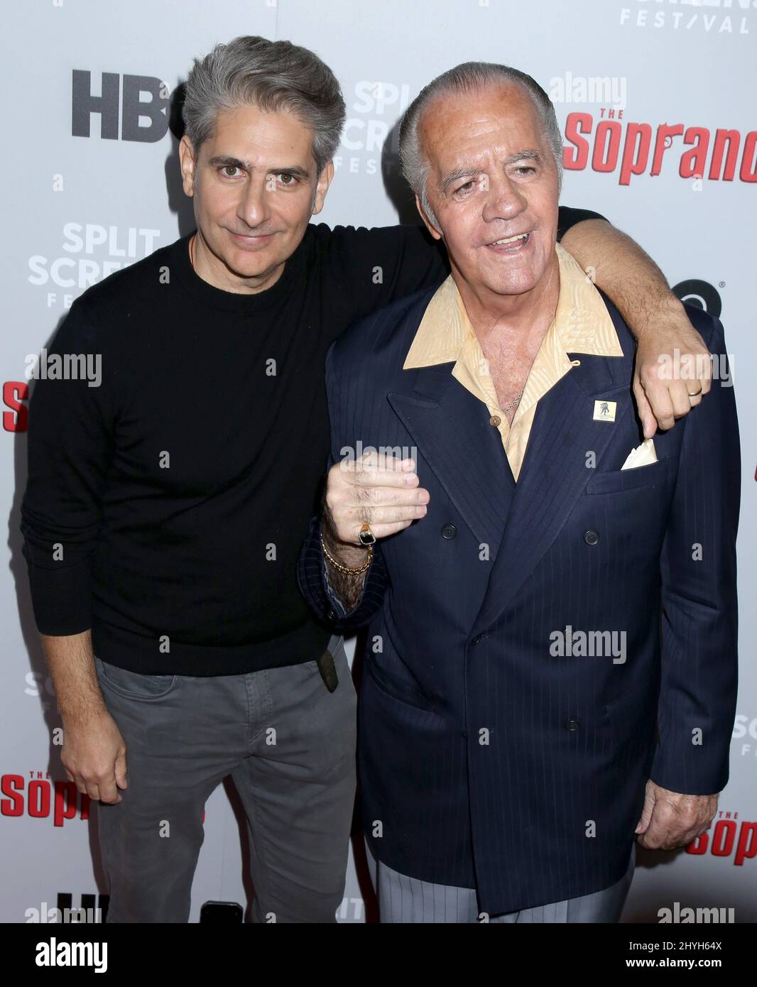 Michael Imperioli & Dominic Chianese attending The Sopranos 20th ...