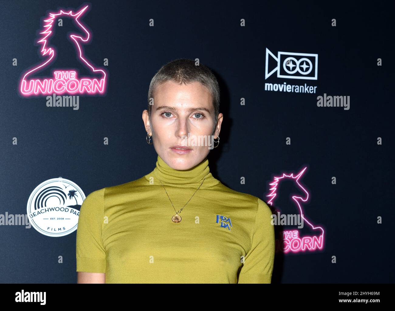 Dree Hemingway attending The Unicorn Premiere in Los Angeles Stock ...