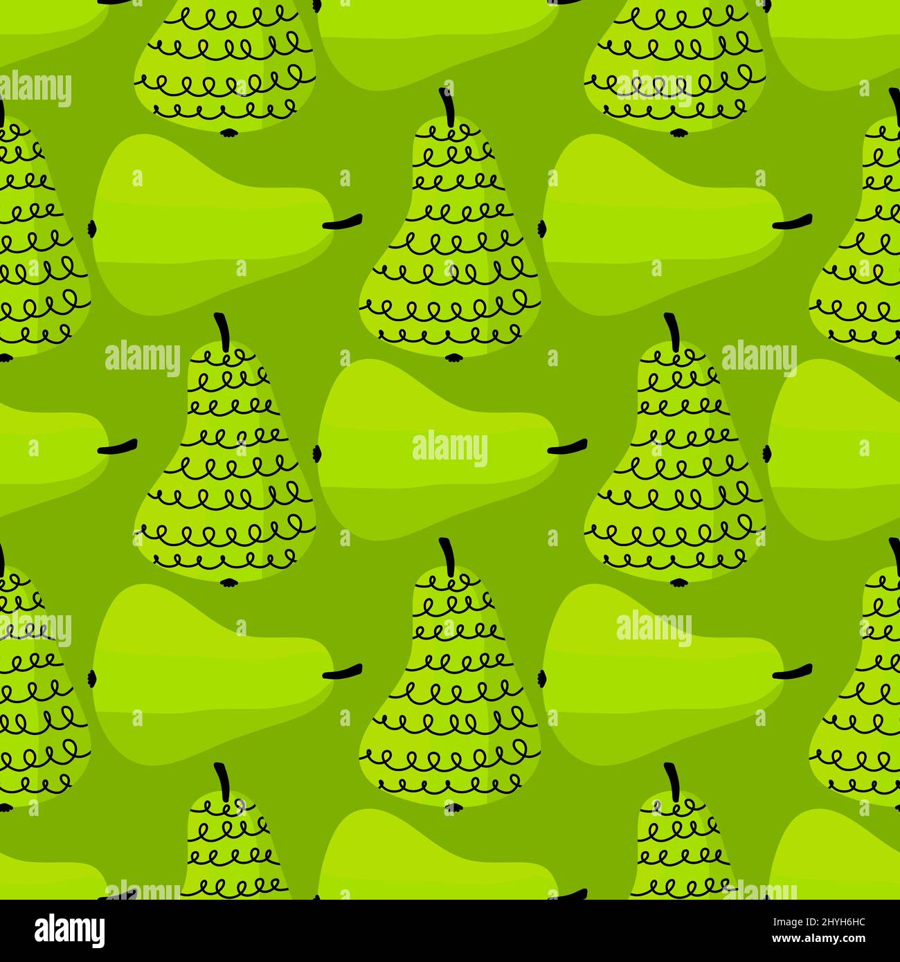 Fruit seamless pears pattern for fabrics and packaging and gifts and ...