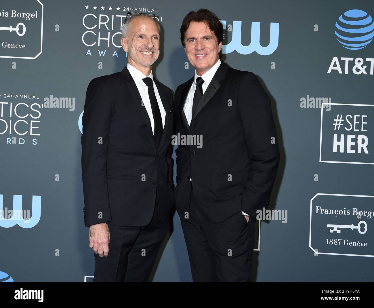 Rob Marshall, John DeLuca at the 24th Annual Critics' Choice Awards ...