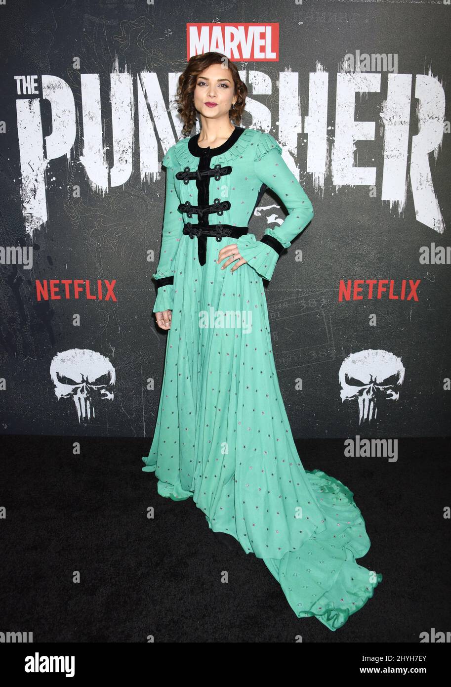 Amber Rose Revah at Marvel's 'The Punisher' L.A. Special Screening held ...