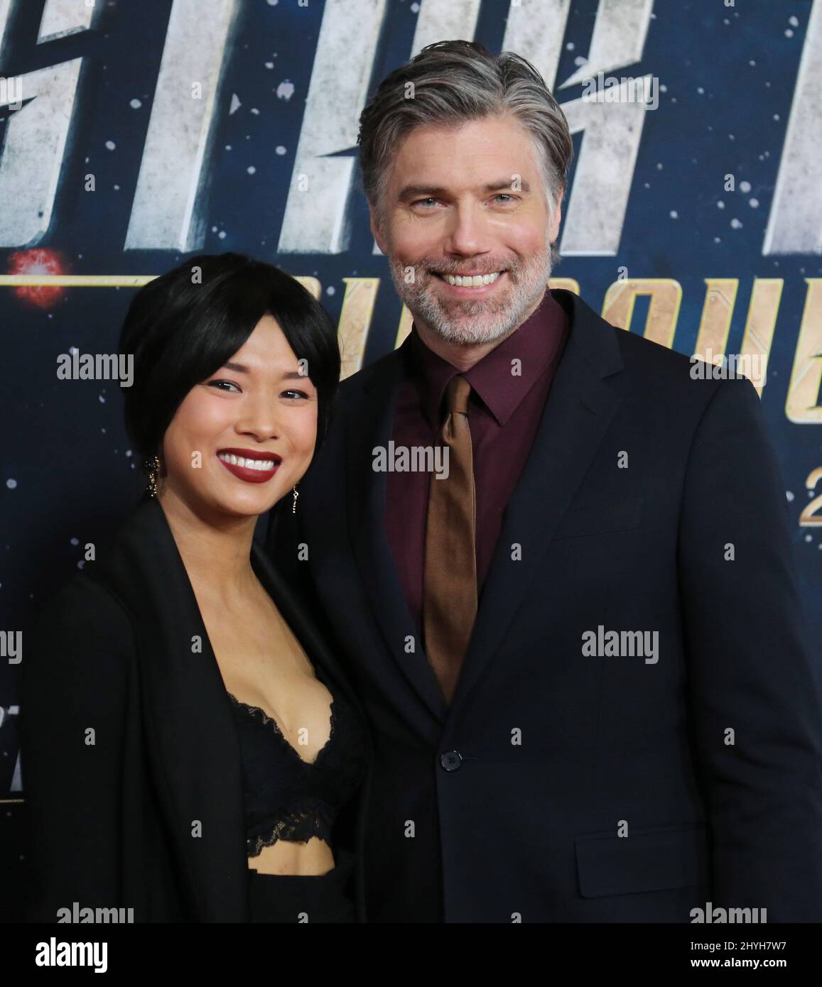Darah Trang and Anson Mount attending the season 2 premiere of Star ...