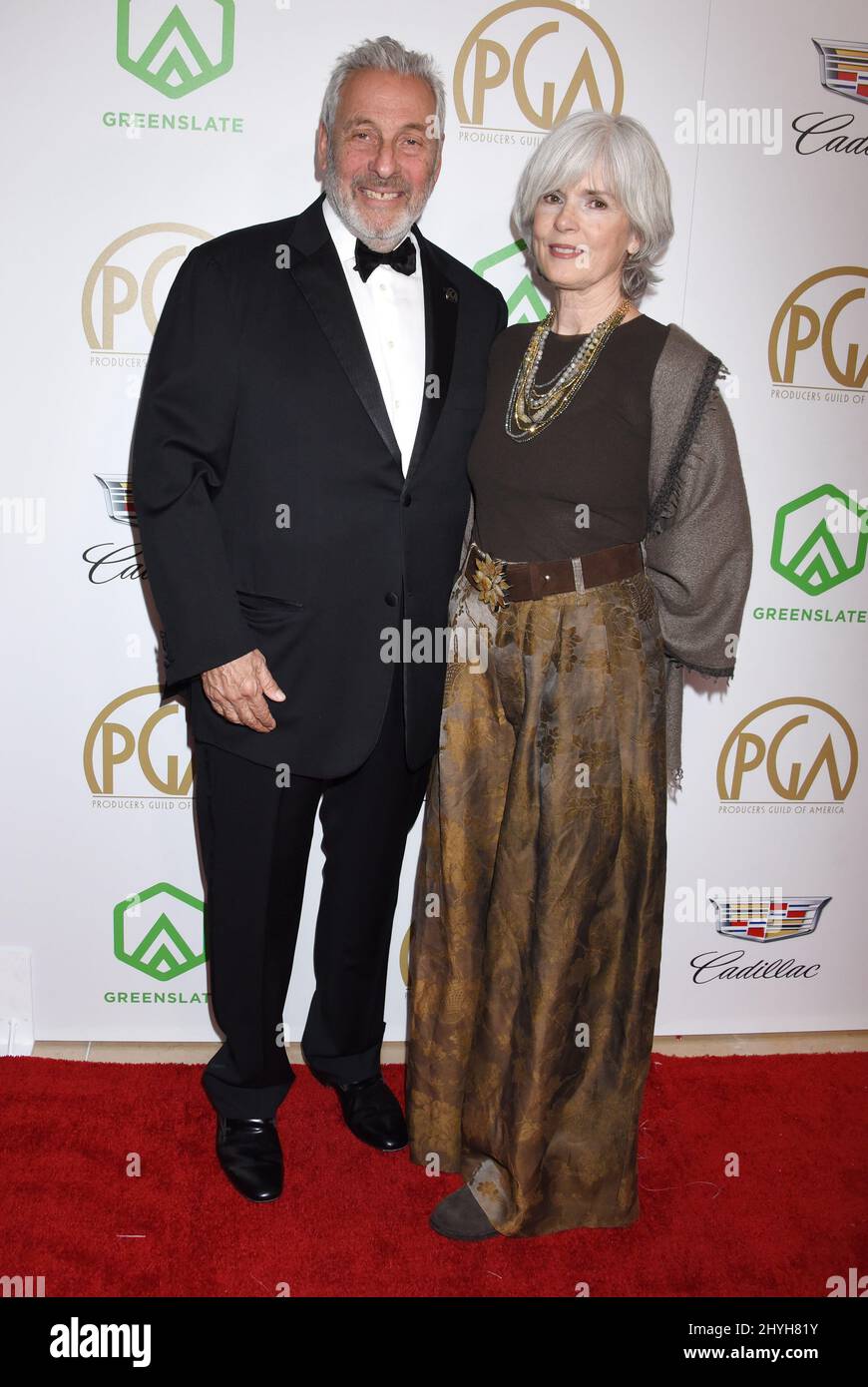 Hawk Koch and Molly Koch at the 2019 Annual Producers Guild Awards held ...