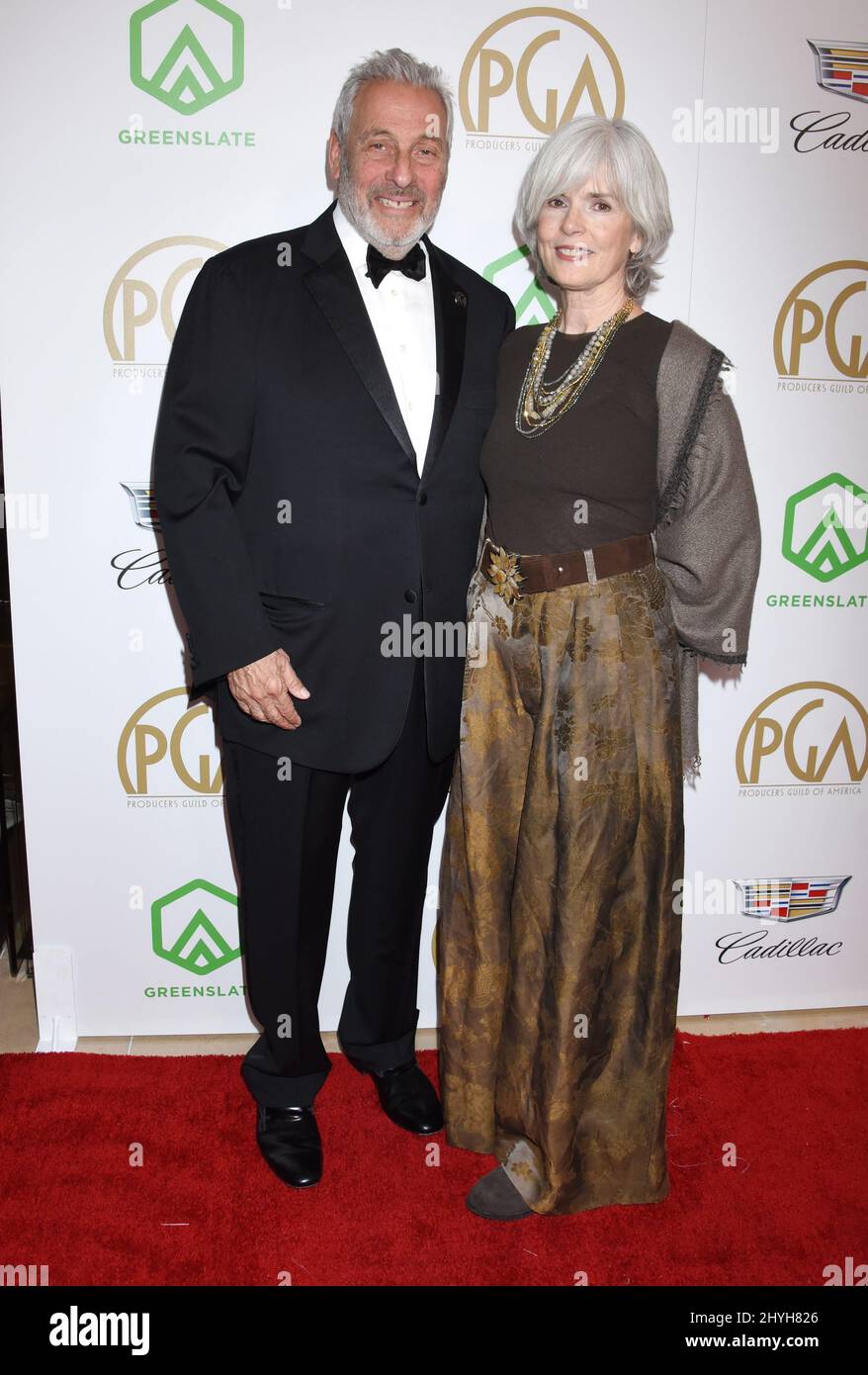Hawk Koch and Molly Koch at the 2019 Annual Producers Guild Awards held ...