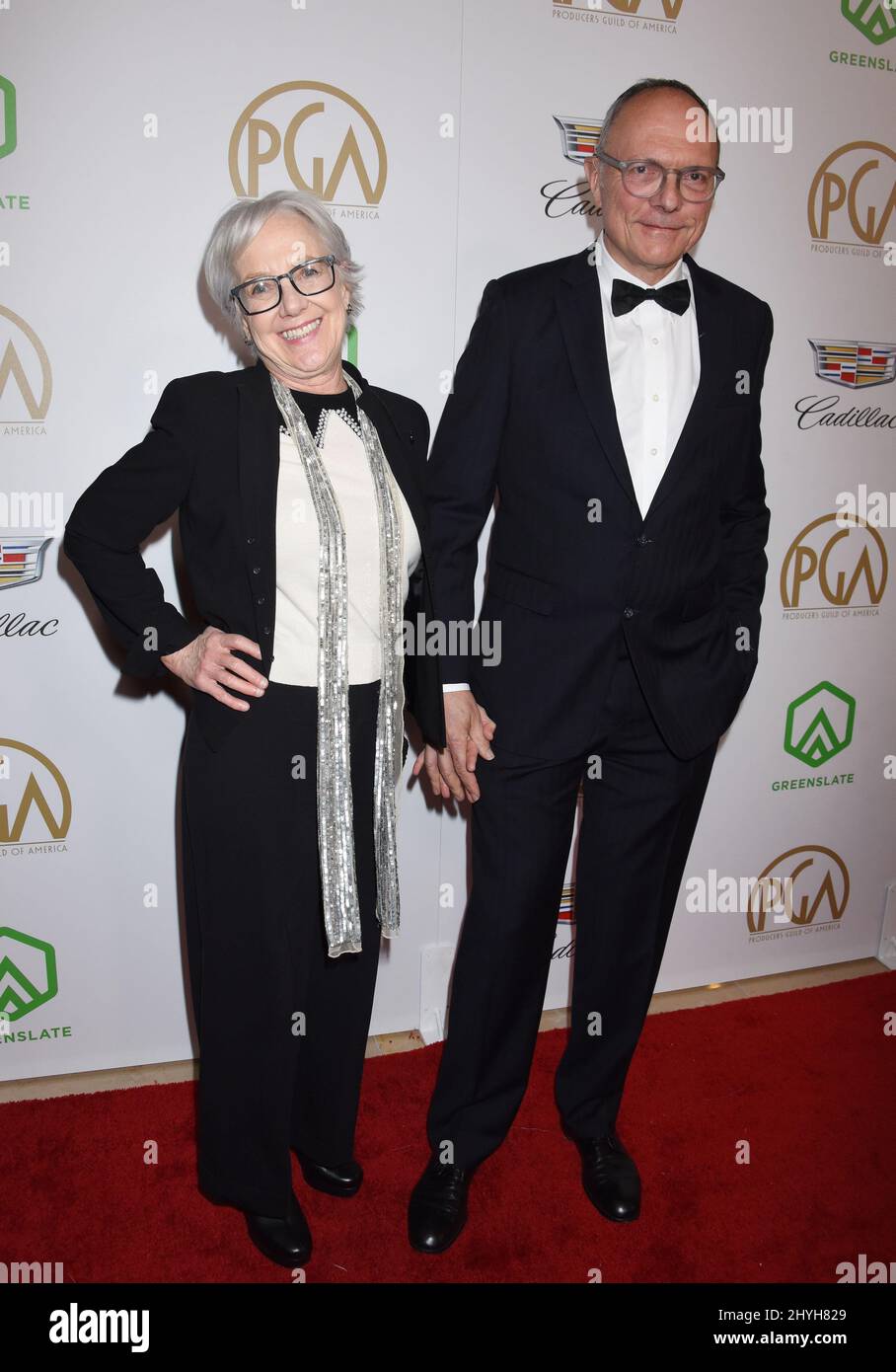 Michael Tolkin and Wendy Mogel at the 2019 Annual Producers Guild ...