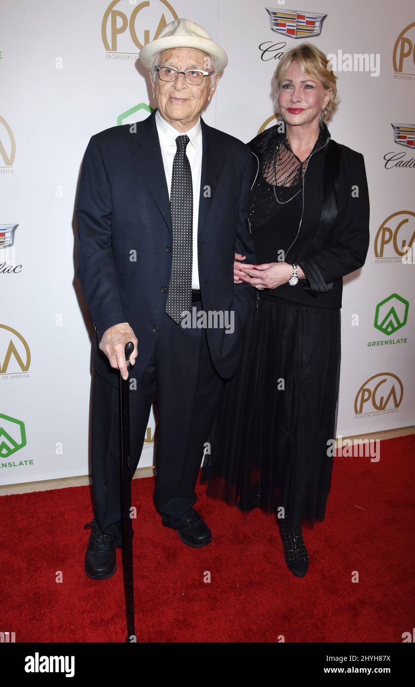 Norman Lear and Lyn Lear at the 2019 Annual Producers Guild Awards held ...