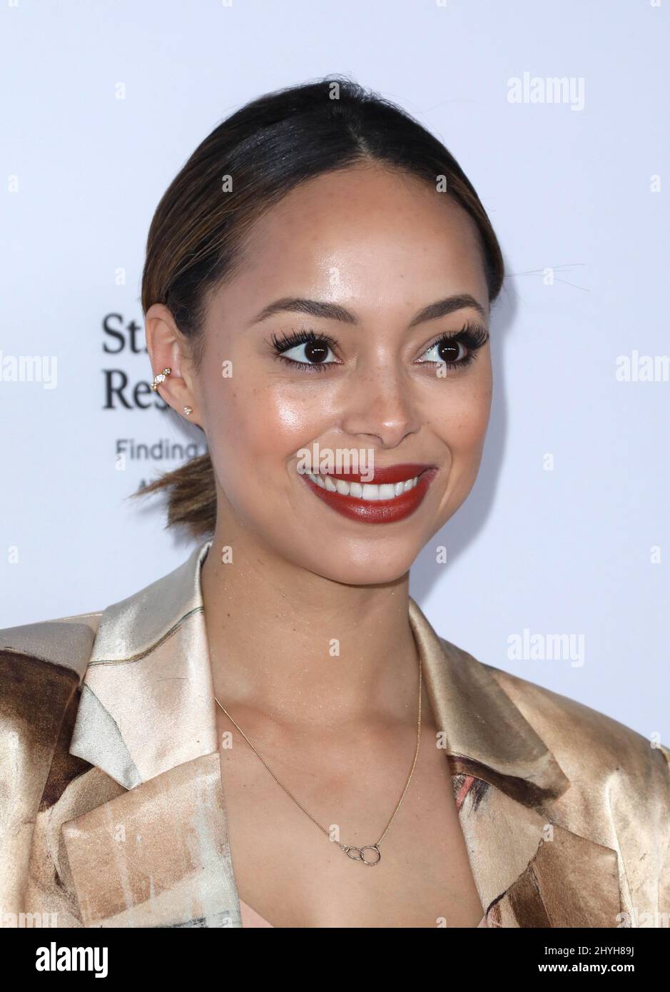 Amber Stevens attending the 24th Annual LA Art Show Opening Night Gala ...
