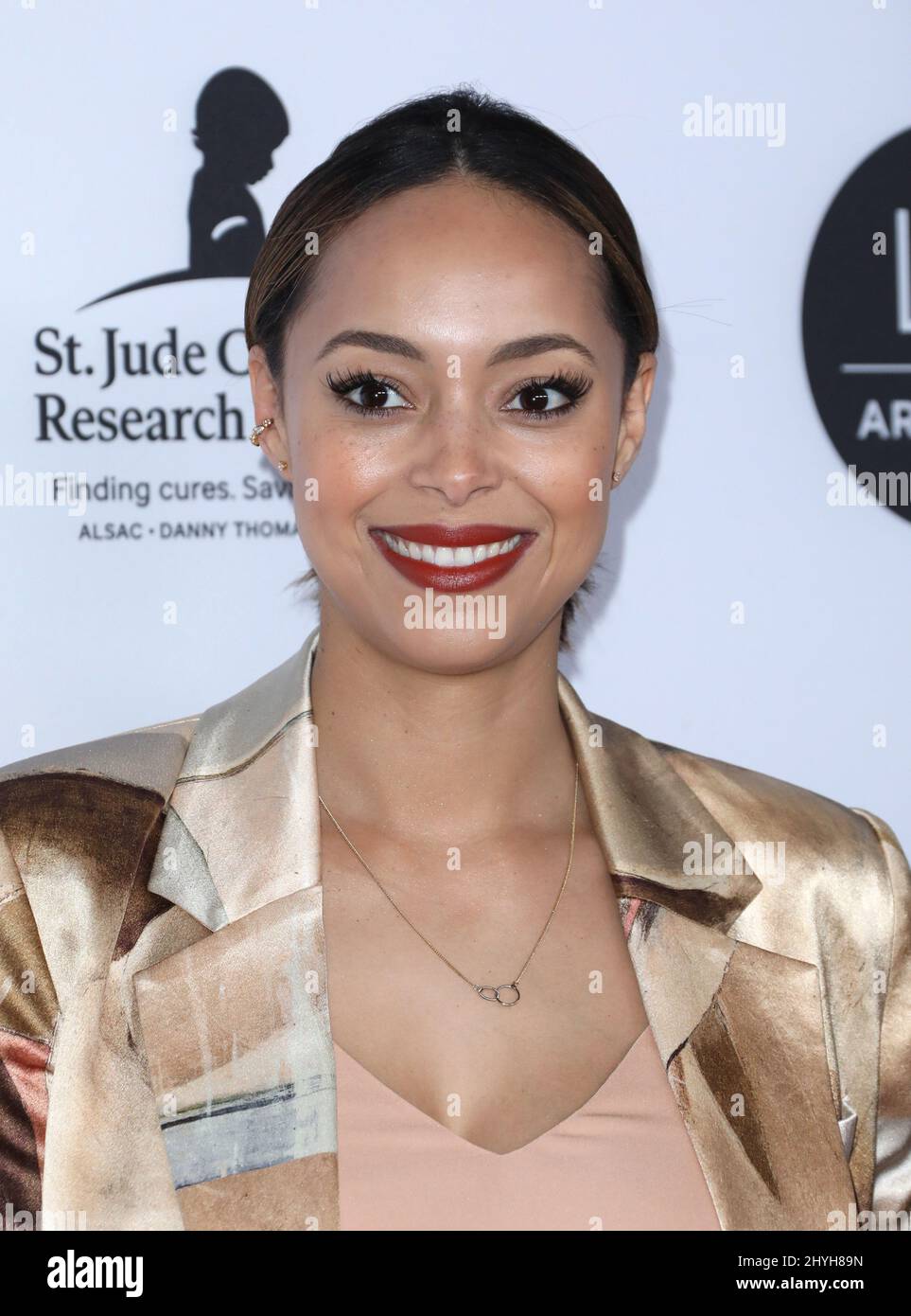 Amber Stevens Attending The 24th Annual La Art Show Opening Night Gala In Los Angeles