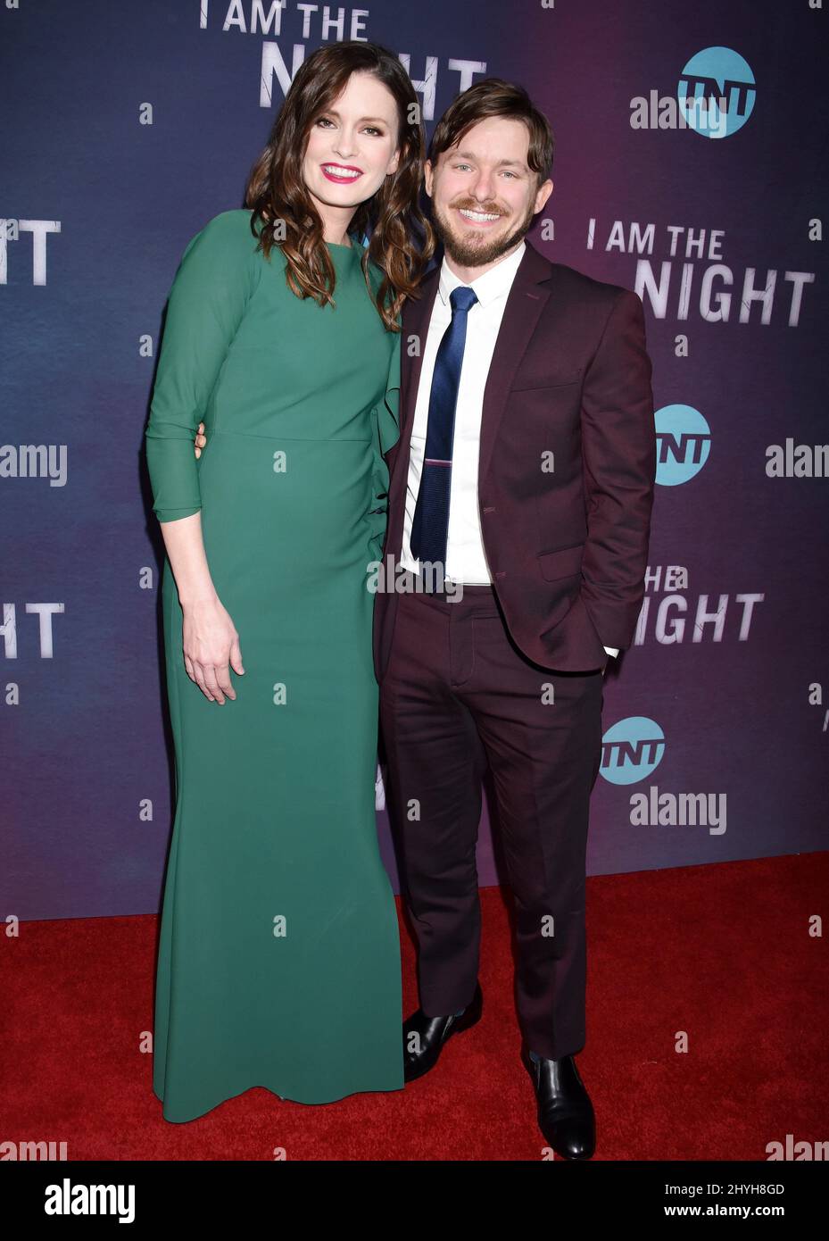 Jamie Anne Allman and Marshall Allman at TNT's 'I Am The Night' Los ...