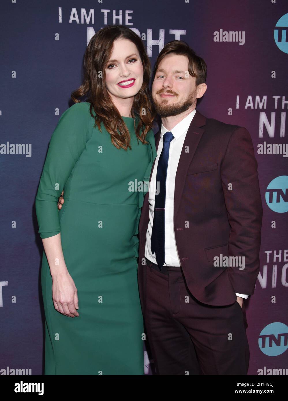Jamie Anne Allman and Marshall Allman at TNT's 'I Am The Night' Los ...