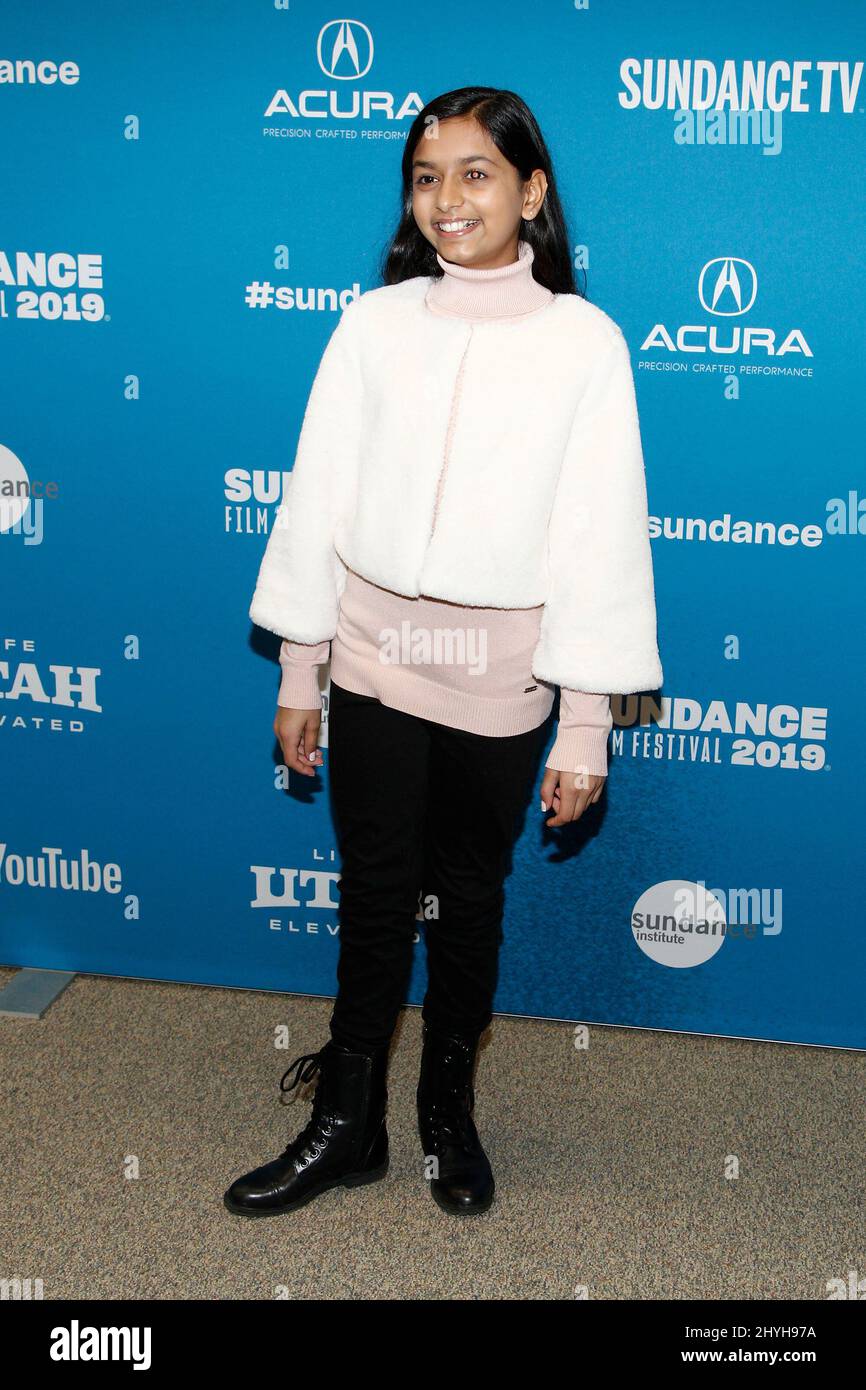 Jia Patel at the premiere of "Late Night" during the 2019 Sundance Film ...