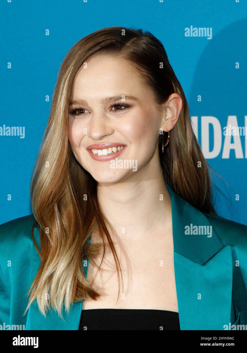 Clara Rugaard at the premiere of "I Am Mother" during the 2019 Sundance ...