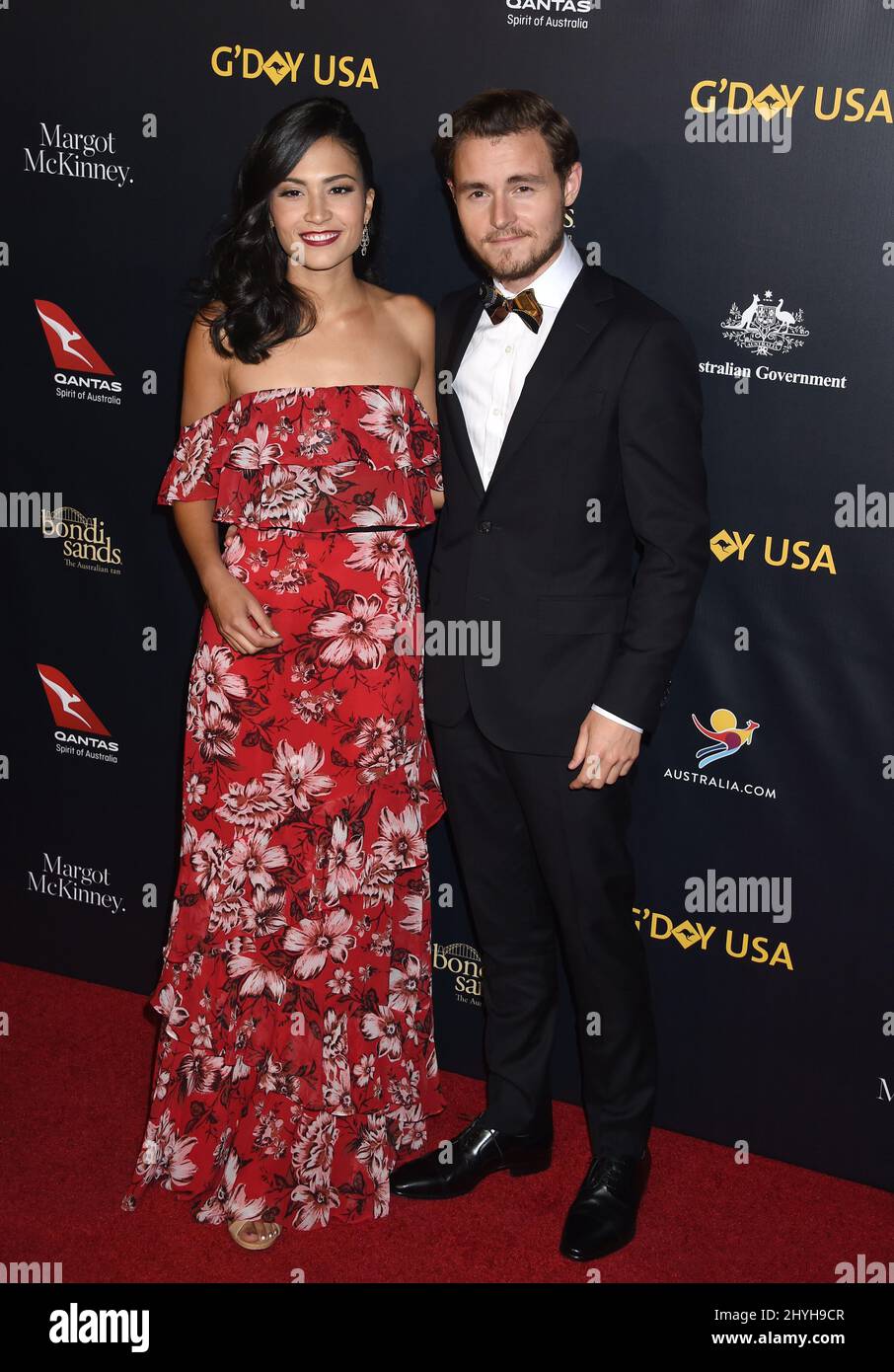 Callan McAuliffe arrives at the 16th Annual G'Day USA Los Angeles Gala ...
