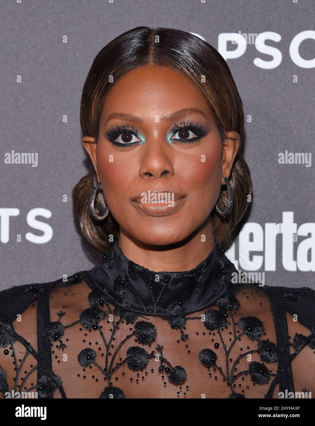 Laverne Cox arriving to the Entertainment Weekly honors Nominees for ...