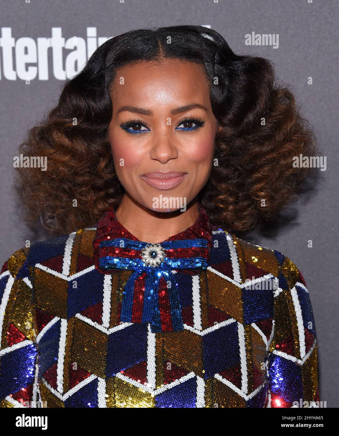 Melanie Liburd arriving to the Entertainment Weekly honors Nominees for ...