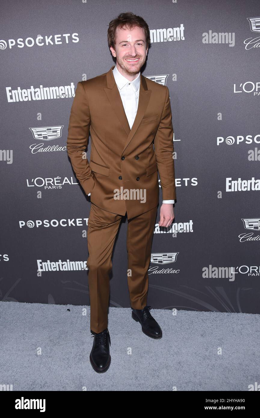 Joe Mazzello arriving to the Entertainment Weekly honors Nominees for ...