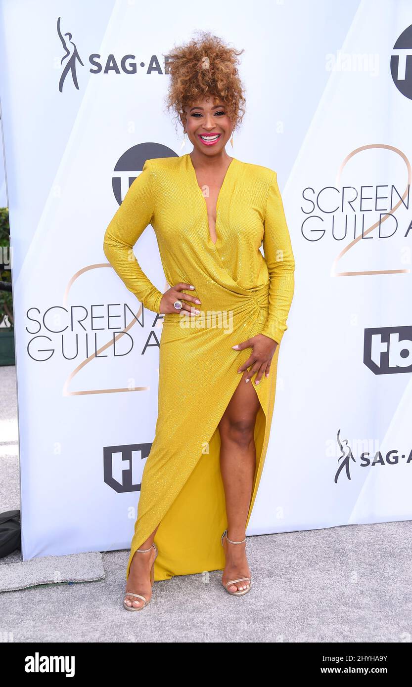 Tanika Ray attending the 25th Annual Screen Actors Guild Awards held at ...