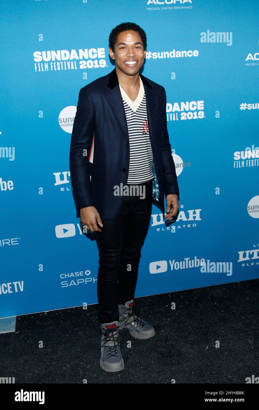 Kelvin Harrison Jr. at the premiere of "Luce" during the 2019 Sundance ...