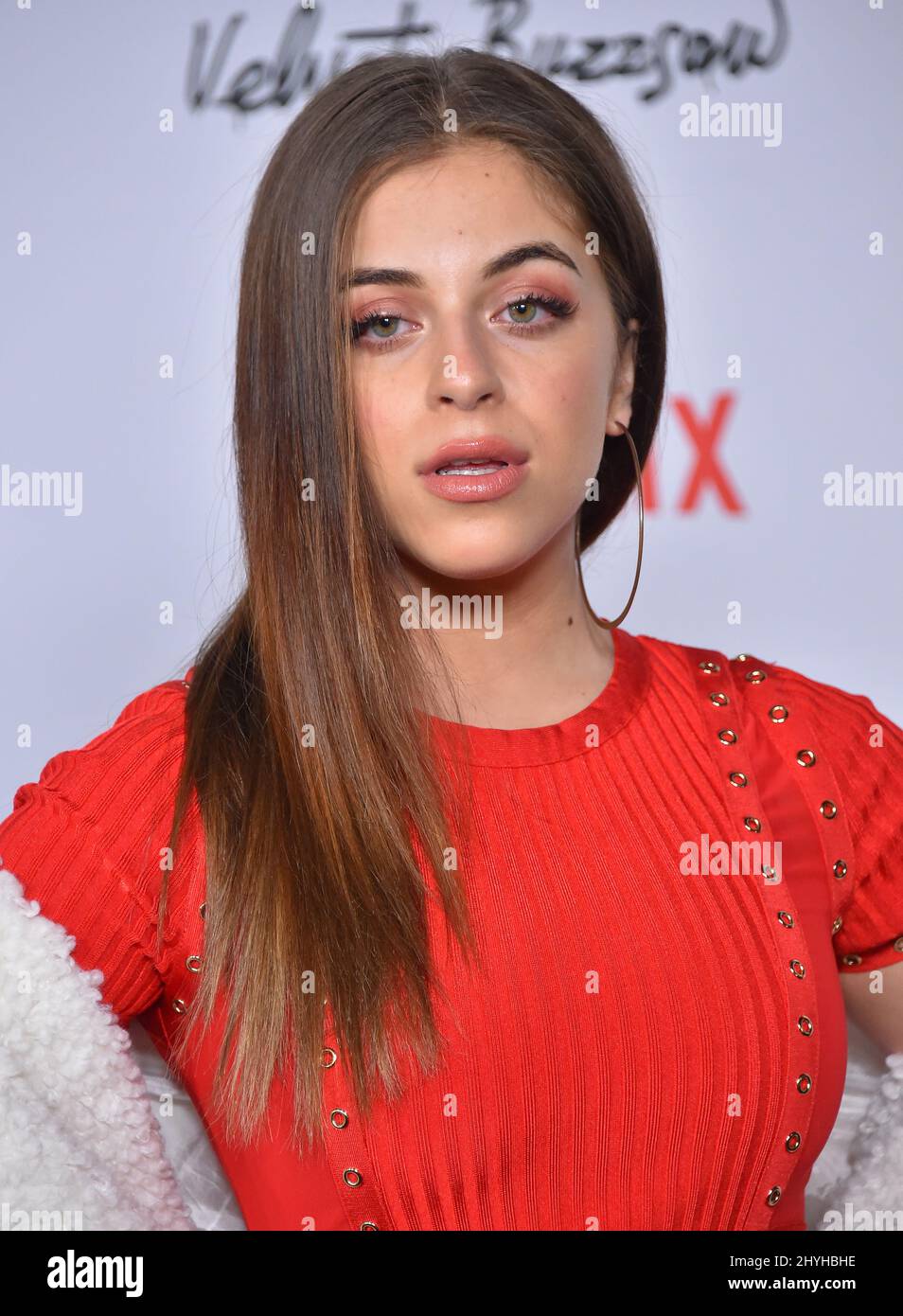 Ariel Martin arriving to the Netflix premiere of 'Velvet Buzzsaw' at ...