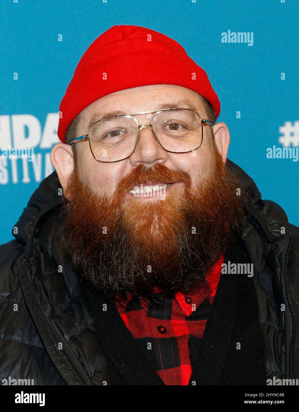 Nick Frost at the special screening of "Fighting With My Family" during ...