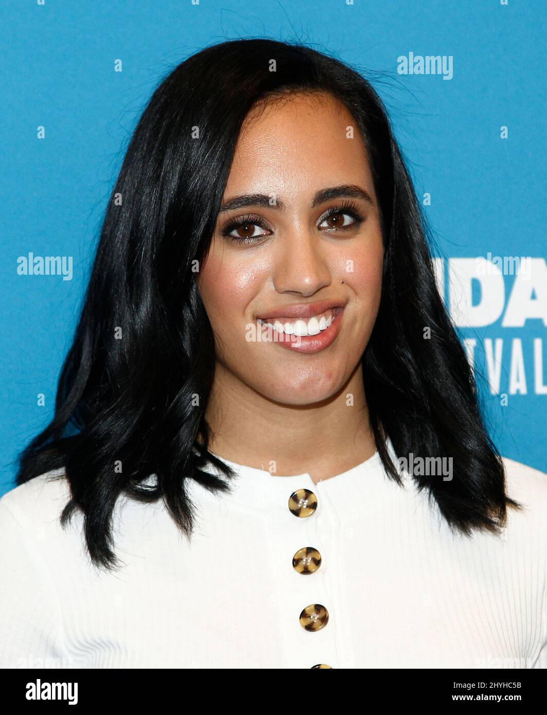 Simone Johnson at the special screening of "Fighting With My Family ...