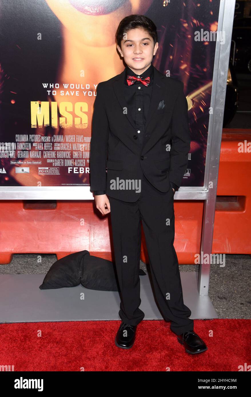 Sebastian Cano at the 'Miss Bala' World Premiere held at the Regal ...