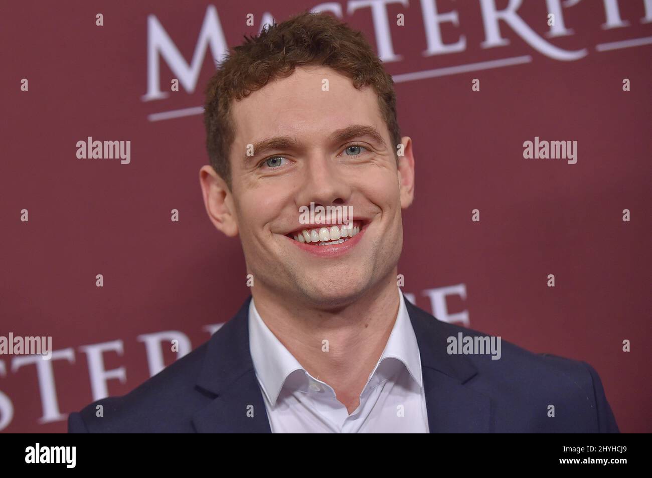 Tom Brittney at PBS Masterpiece's Photo Call for shows including Mrs ...