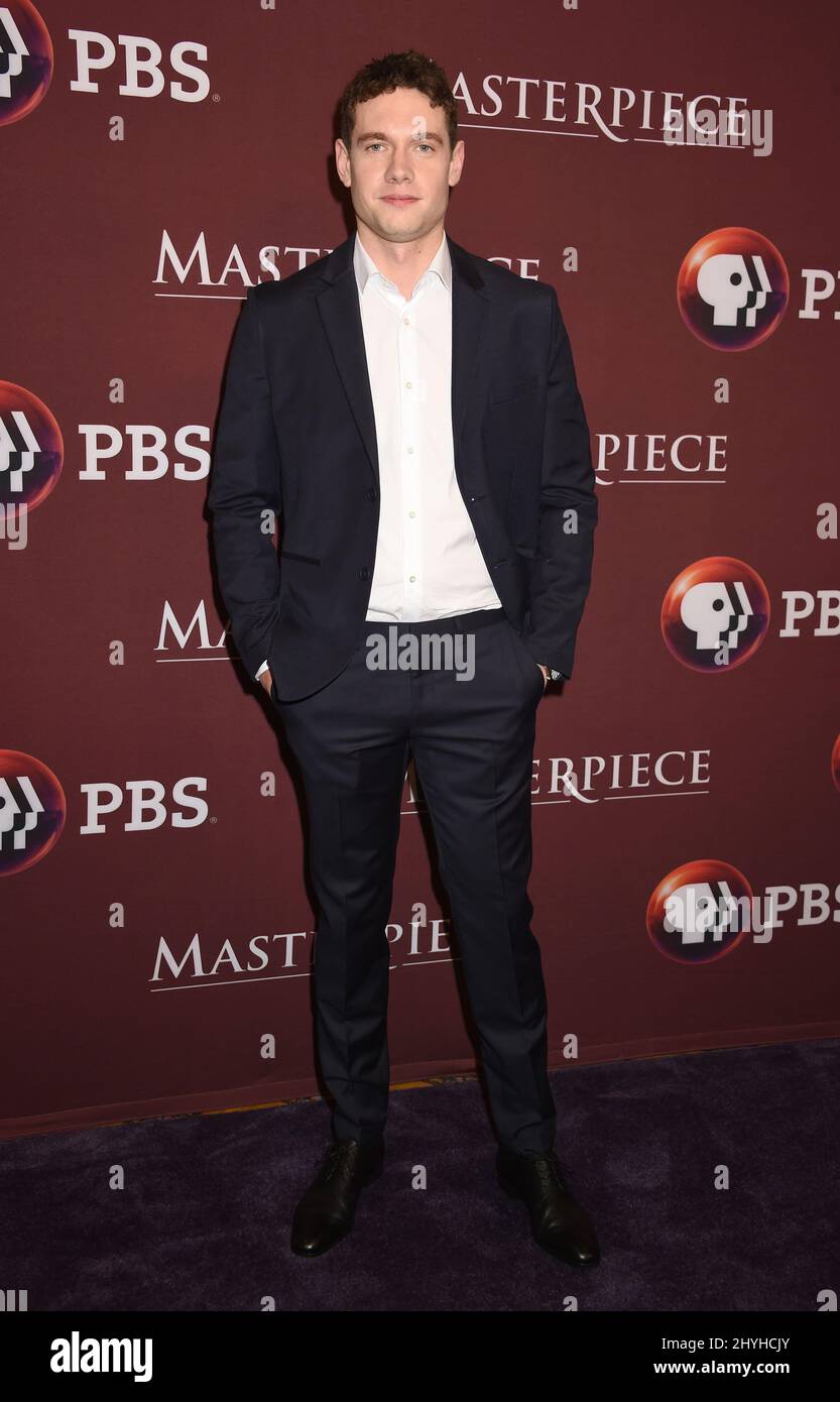 Tom Brittney at PBS Masterpiece's photo call for shows Mrs. Wilson, Les ...
