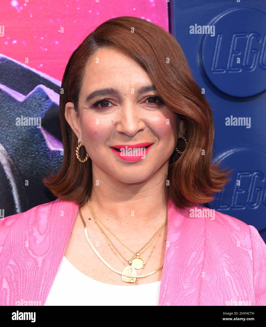Maya Rudolph arriving to the 'The LEGO Movie 2: The Second Part' World ...