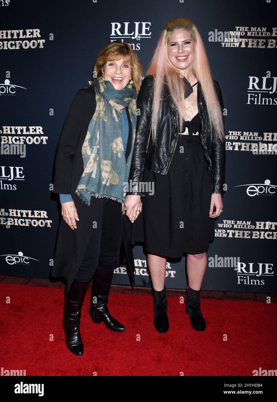 Katharine Ross and Cleo Rose Elliott at 'The Man Who Killed Hitler And ...