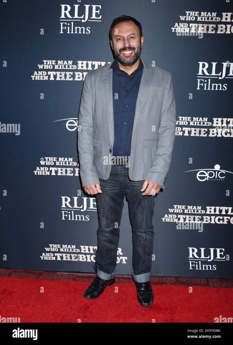 Rizwan Manji at 'The Man Who Killed Hitler And Then The Bigfoot' Los ...
