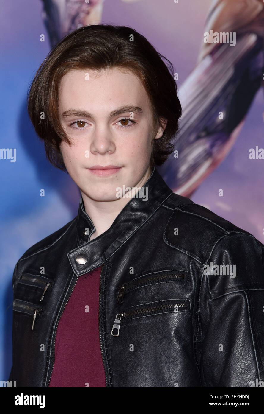 Jack Champion at the 'Alita: Battle Angel' Los Angeles Premiere held at ...