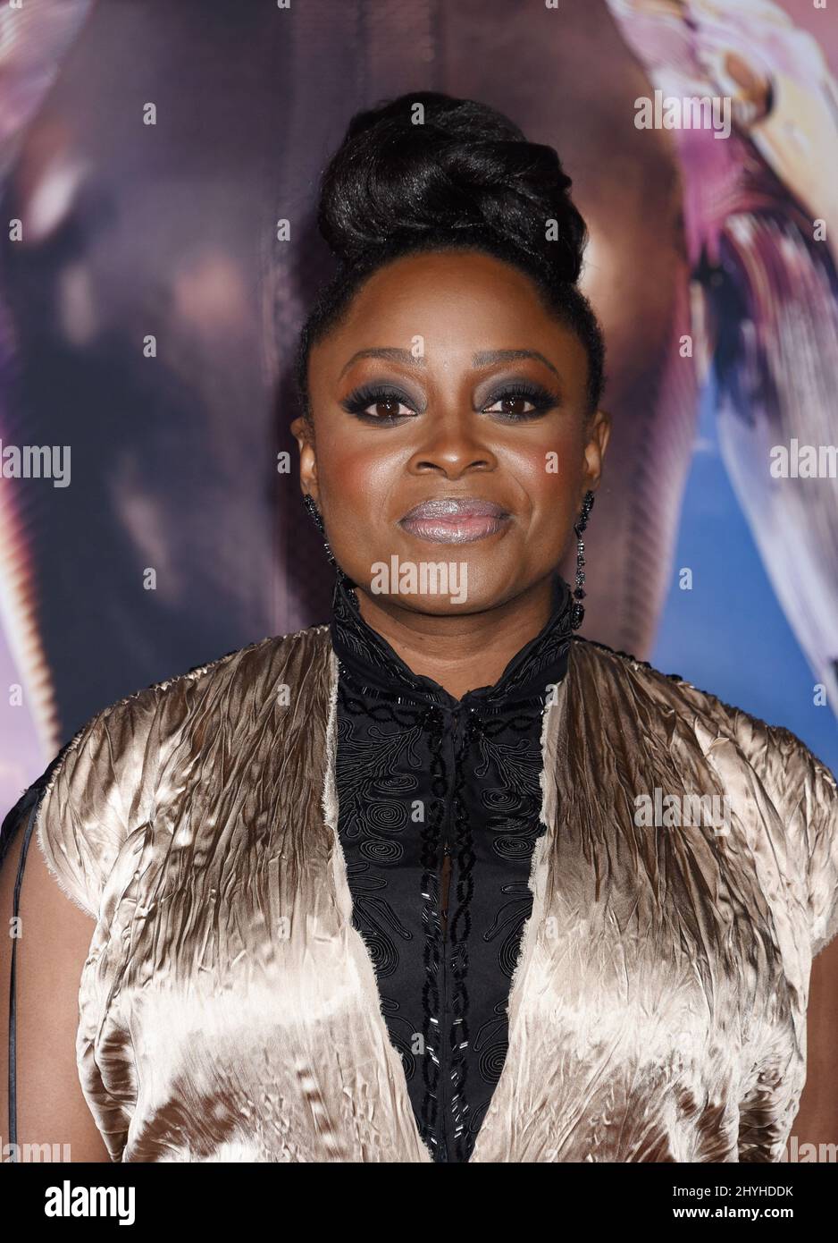 Idara Victor at the 'Alita: Battle Angel' Los Angeles Premiere held at ...