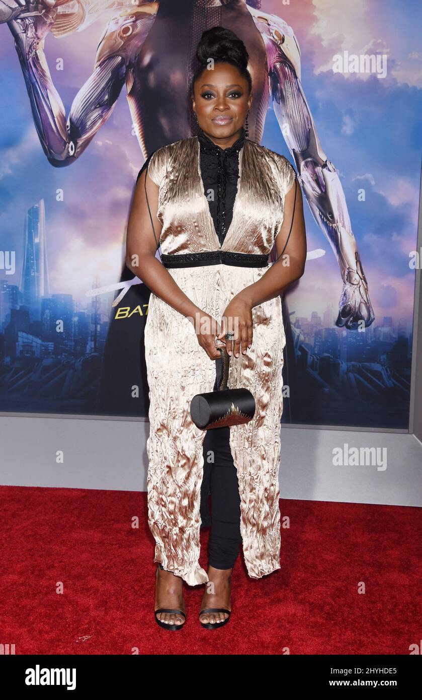Idara Victor at the 'Alita: Battle Angel' Los Angeles Premiere held at ...