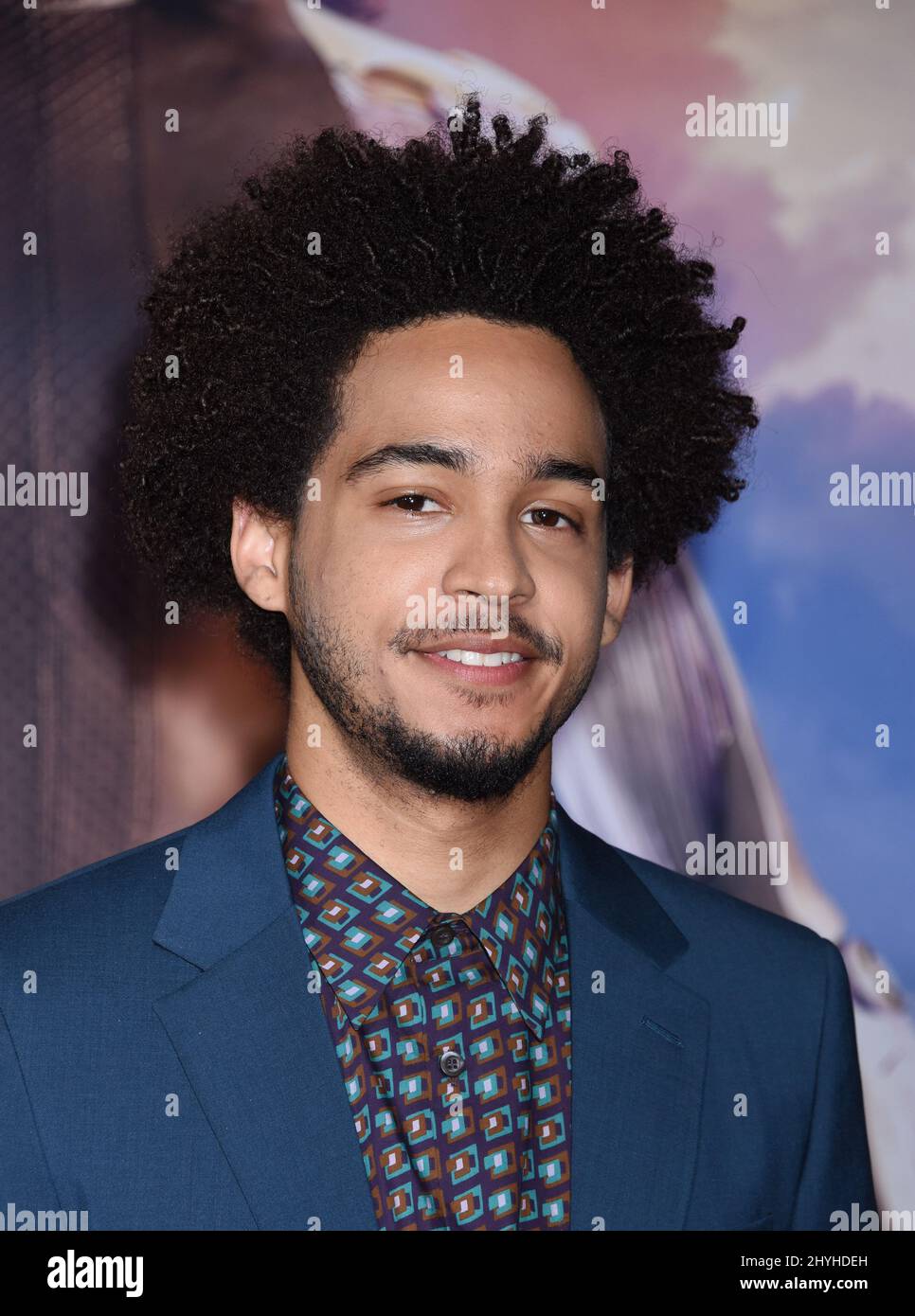 Jorge Lendeborg Jr. at the 'Alita: Battle Angel' Los Angeles Premiere ...