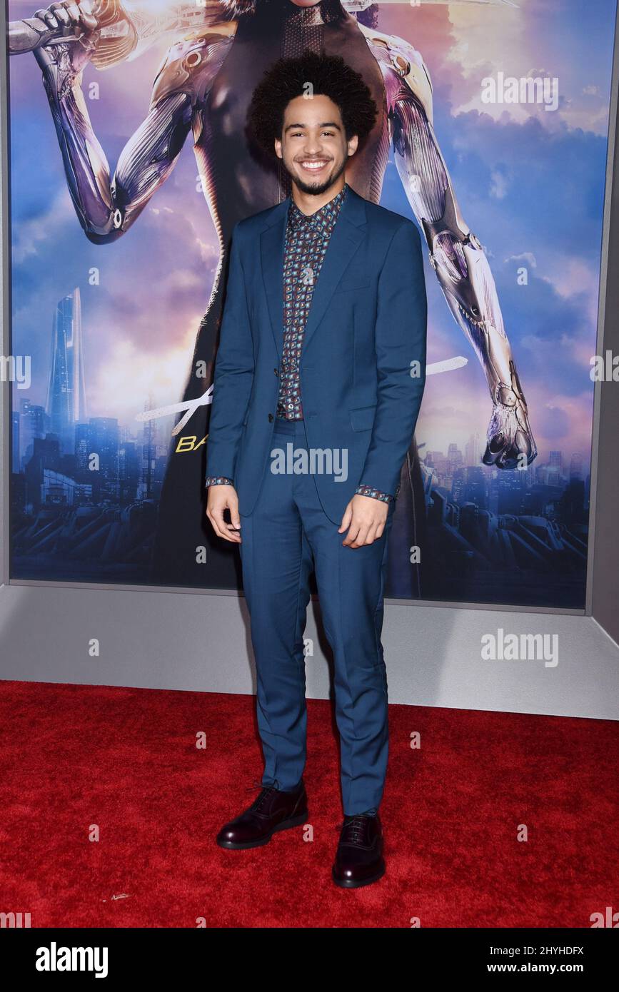 Jorge Lendeborg Jr. at the 'Alita: Battle Angel' Los Angeles Premiere ...