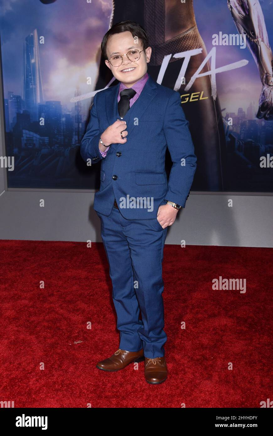 Sam Humphrey at the 'Alita: Battle Angel' Los Angeles Premiere held at ...