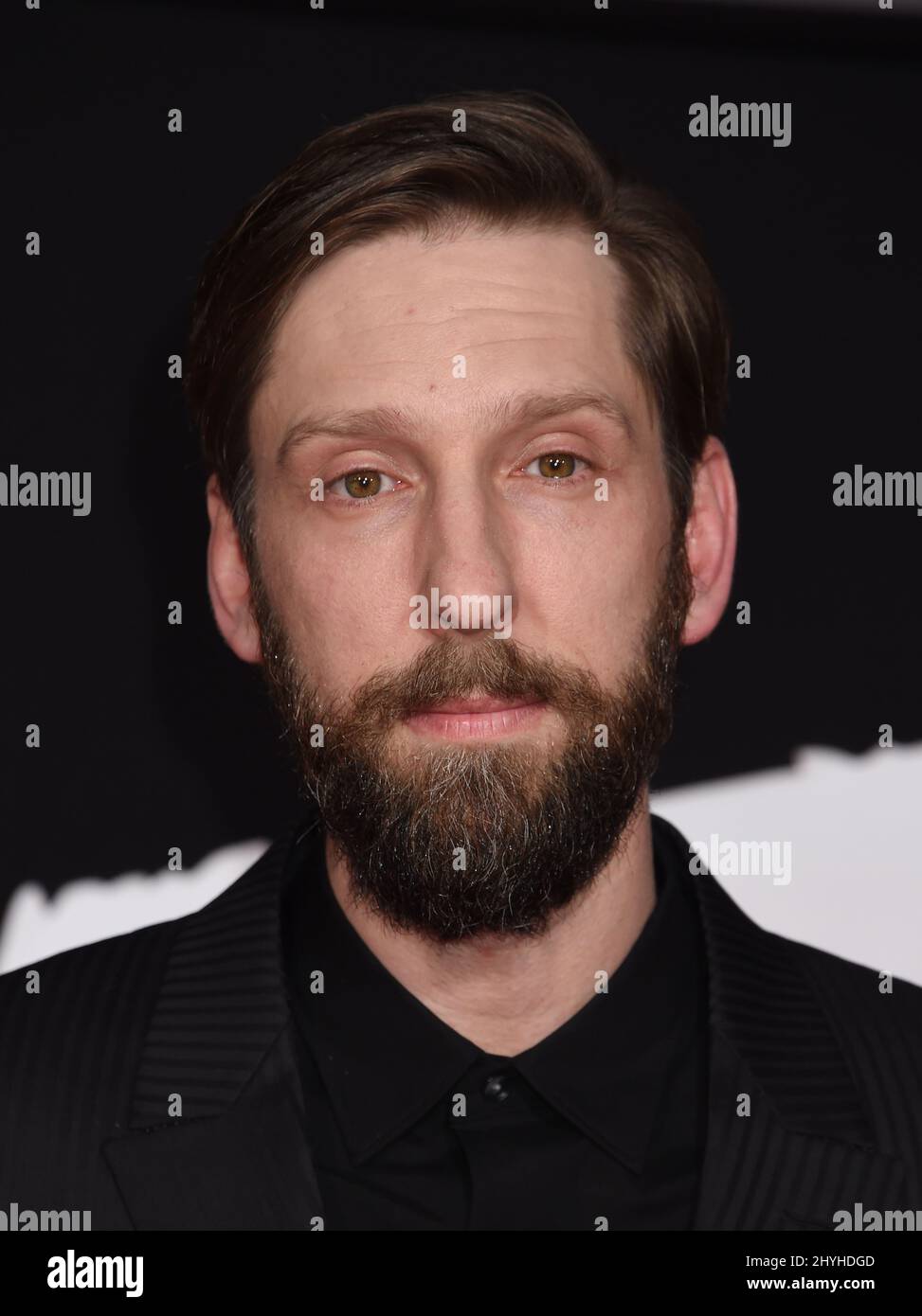 Joel David Moore at the premiere of "Alita: Battle Angel" held at the ...