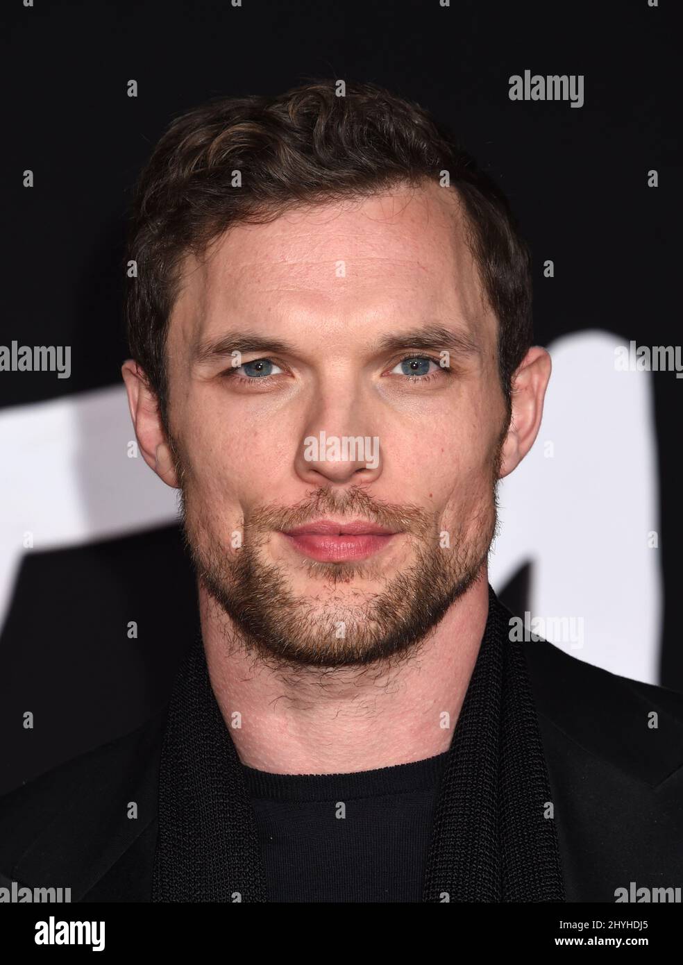 Ed Skrein at the premiere of "Alita: Battle Angel" held at the Regency ...