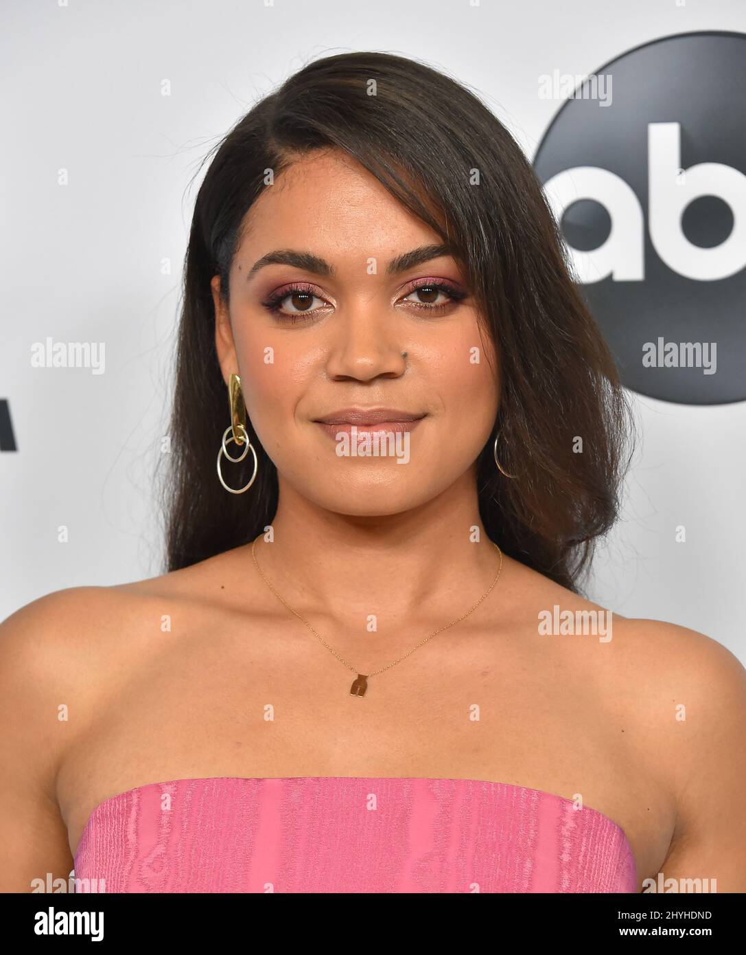 Barrett Doss arriving to the Disney ABC TCA Winter Press Tour 2019 at ...